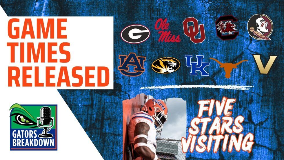 SEC Reveals 2026 Kickoff Times + Can Florida FLIP TWO of the Nation's ...
