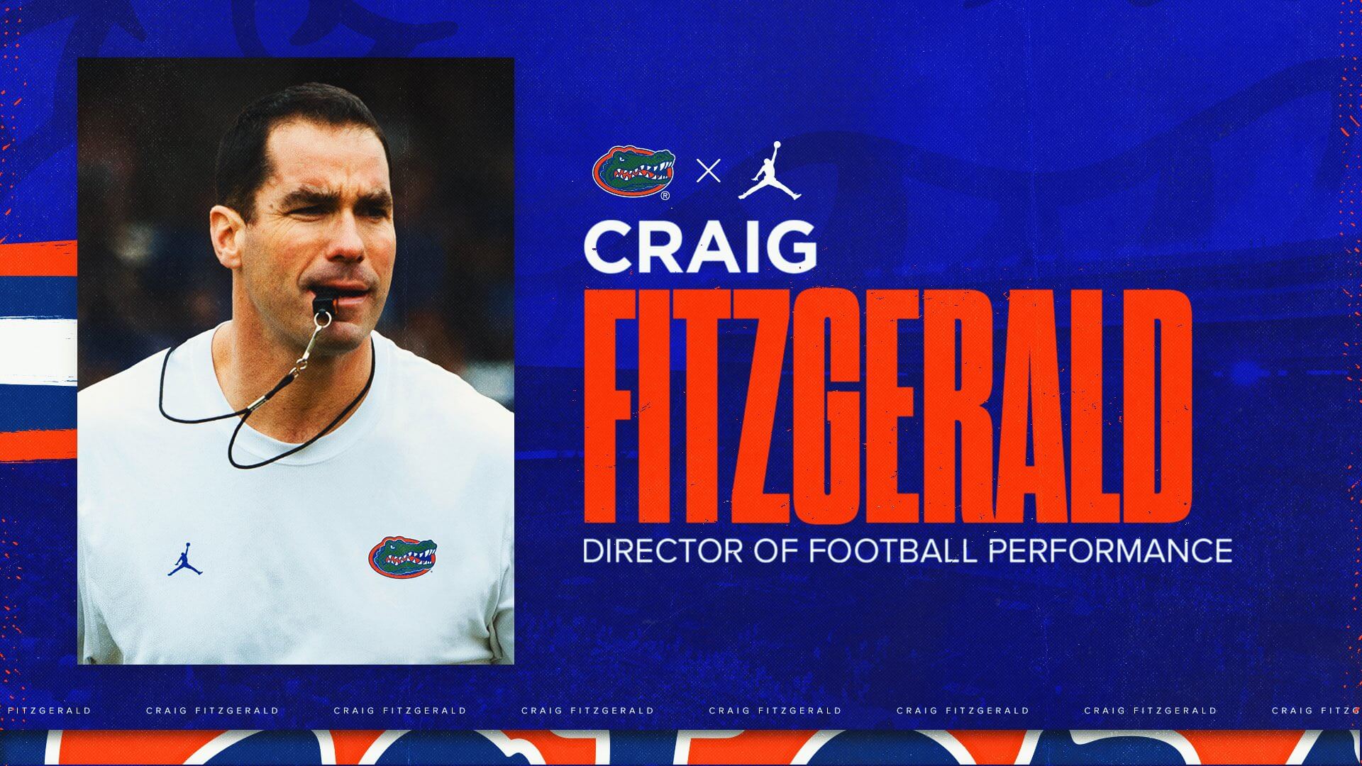 Florida hires Craig Fitzgerald as Director of Football Performance ...