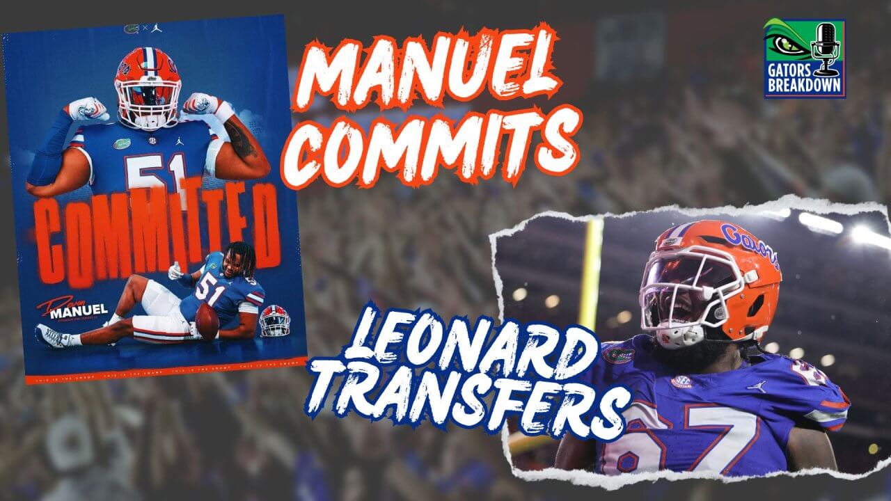 PODCAST: Transfer OL Devon Manuel commits to the Florida Gators ...