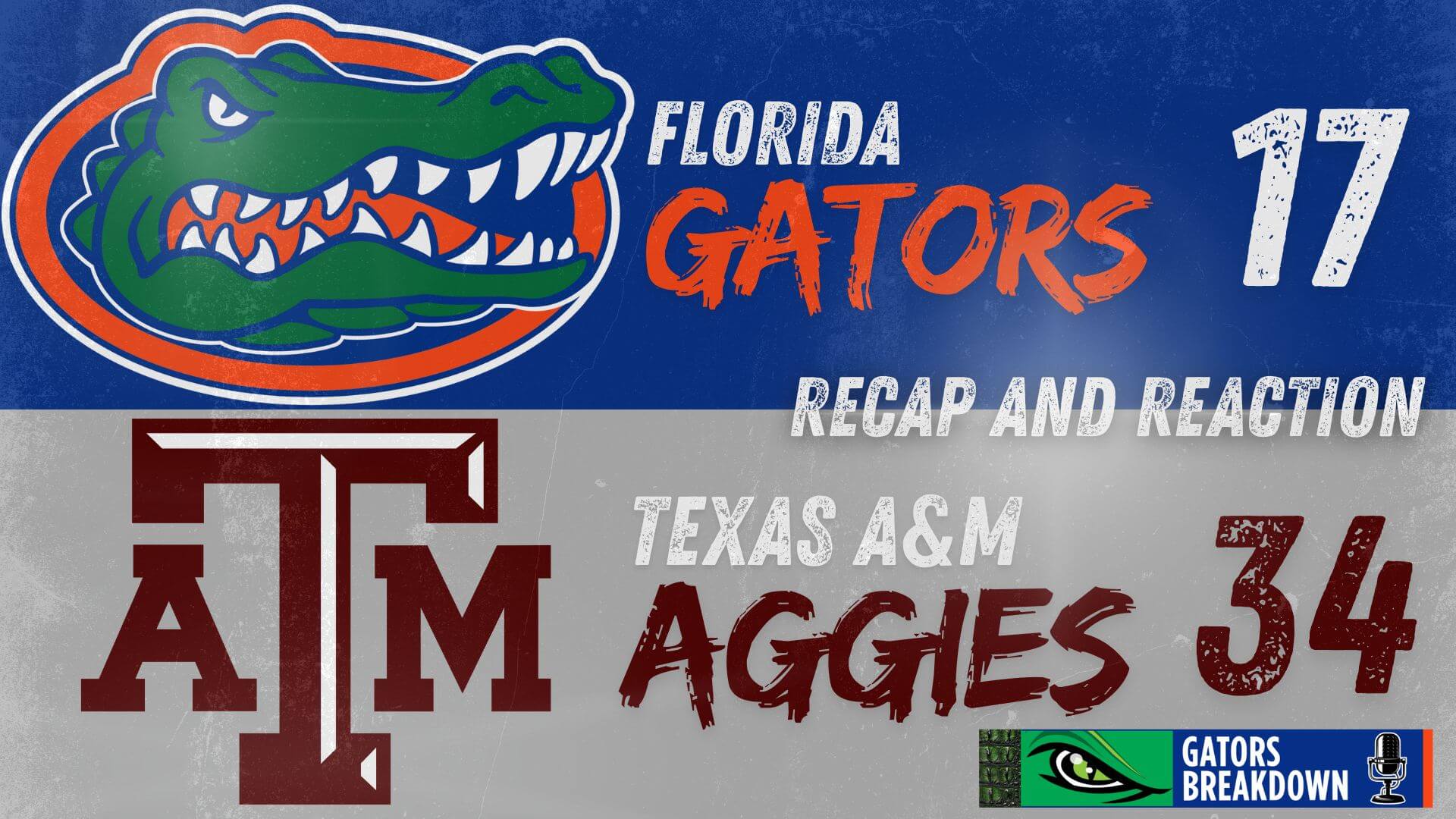 FLORIDA FALLS TO TEXAS A&M 34-17: Gators Drop to 2-4 on the Season ...