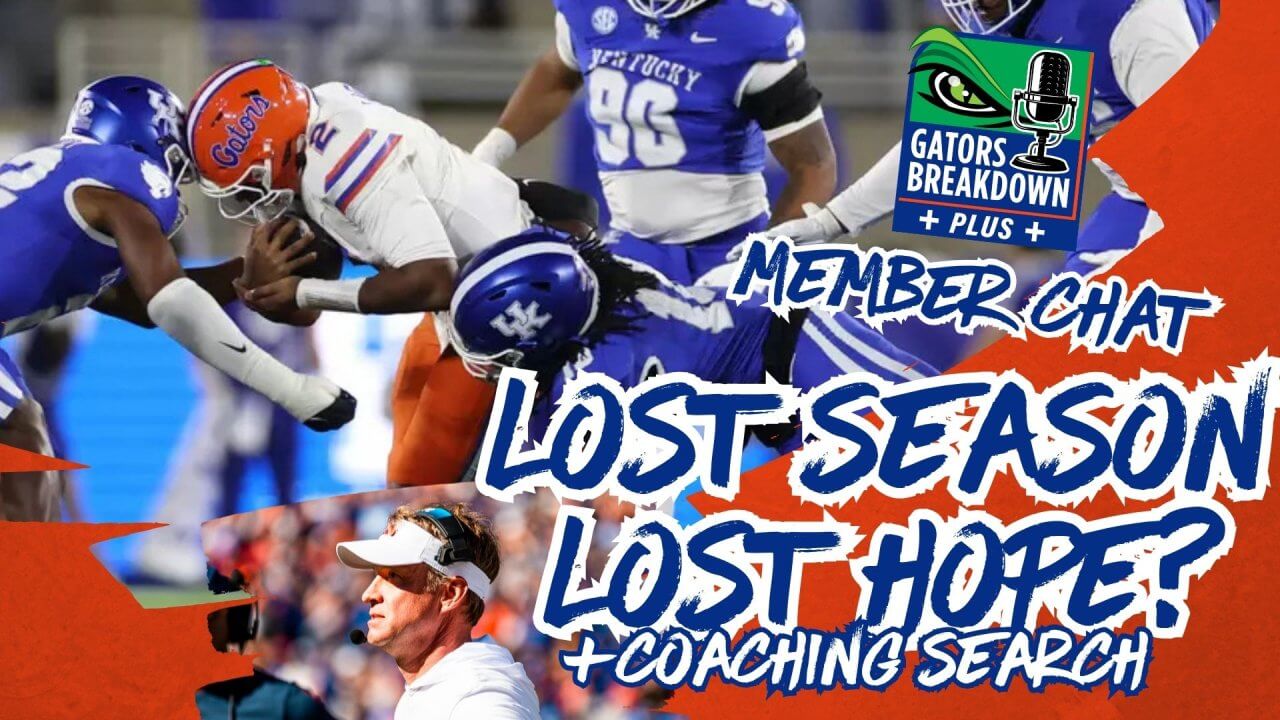 EMBARRASSED BY KENTUCKY: Lost Season, Lost Hope? Where Do the Florida ...