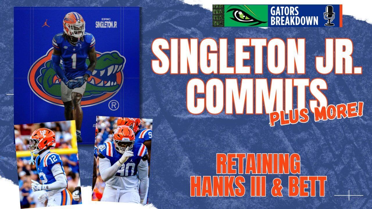 FLORIDA GATORS LAND ERIC SINGLETON JR! + MORE Transfer Portal Commits ...
